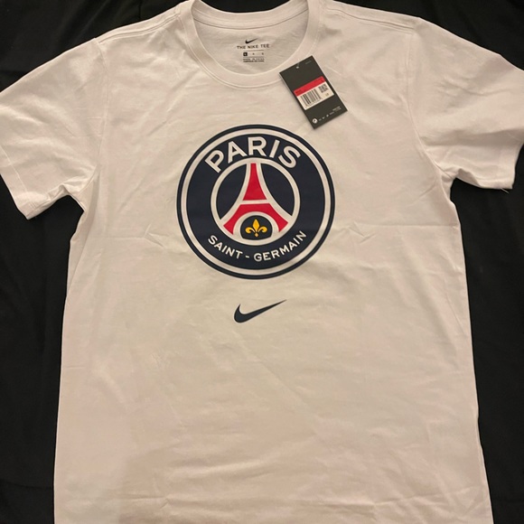 Nike | Shirts | Nike Psg Paris Saint Germain Tee Shirt Large | Poshmark